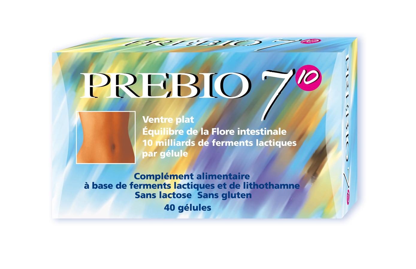 Prébio 7 : Probiotiques et Prébiotiquse pour flore intestinale ...